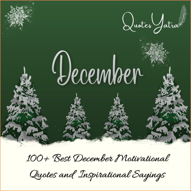 100+ Best December Motivational Quotes and Inspirational Sayings ...