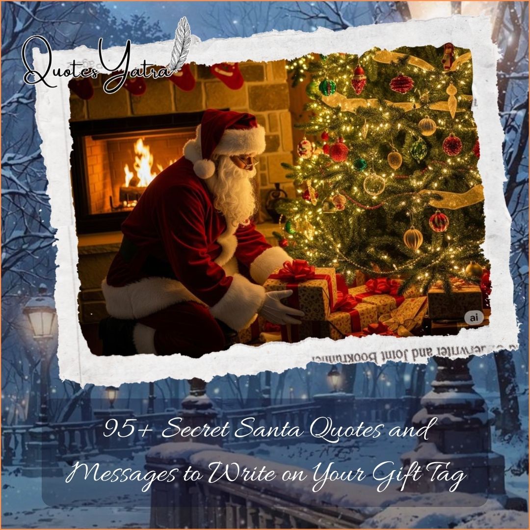 95+ Secret Santa Quotes and Messages to Write on Your Gift Tag ...