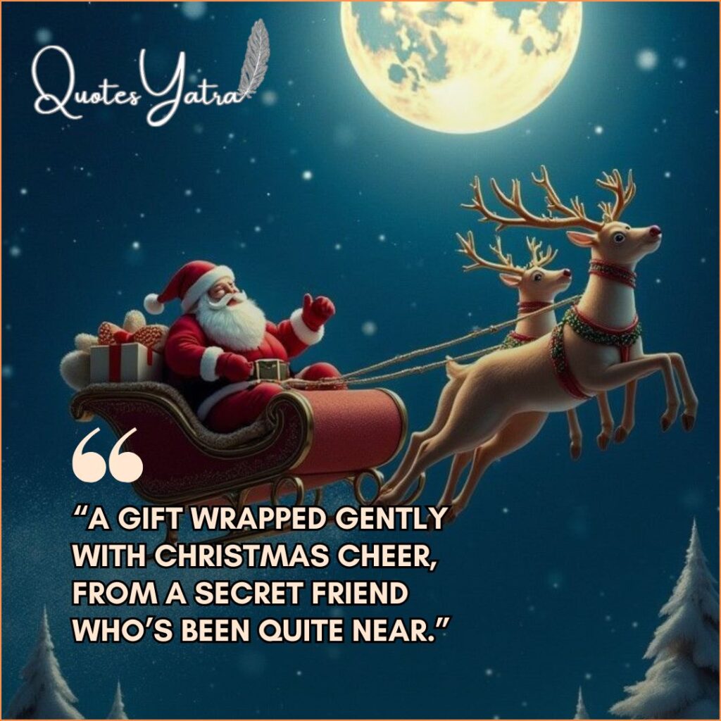95+ Secret Santa Quotes and Messages to Write on Your Gift Tag ...
