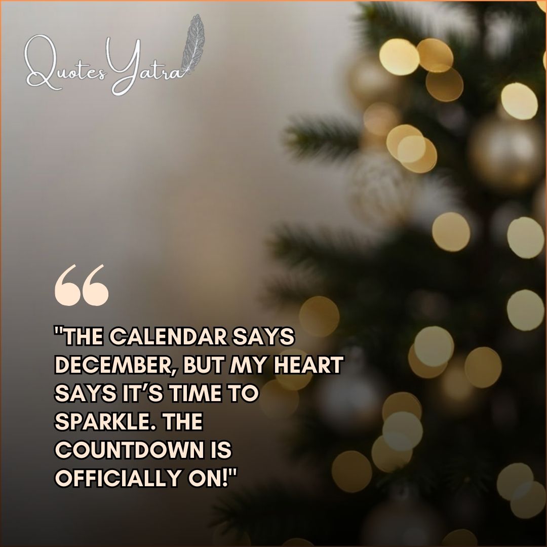 155+ Best Christmas Countdown Quotes & Messages to Spark Joy