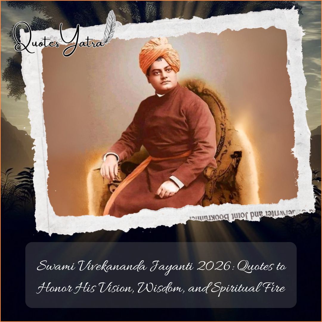 Swami Vivekananda Jayanti 2026: Quotes, Wishes & Wisdom