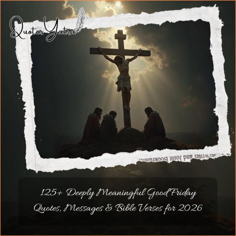 125+ Good Friday Quotes, Messages & Bible Verses for 2026