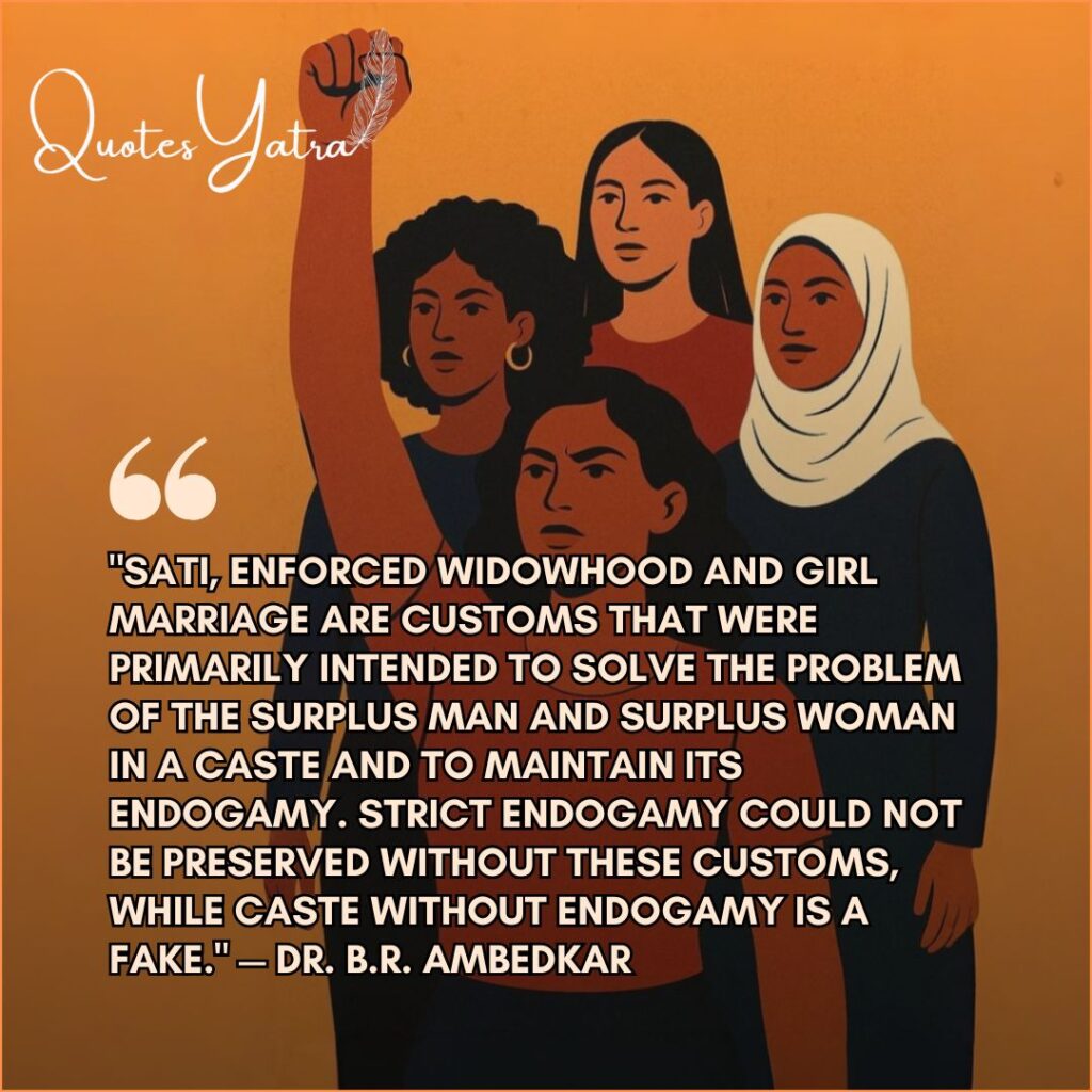 33+ Dr. B.R. Ambedkar Quotes on Women’s Rights & Social Equality